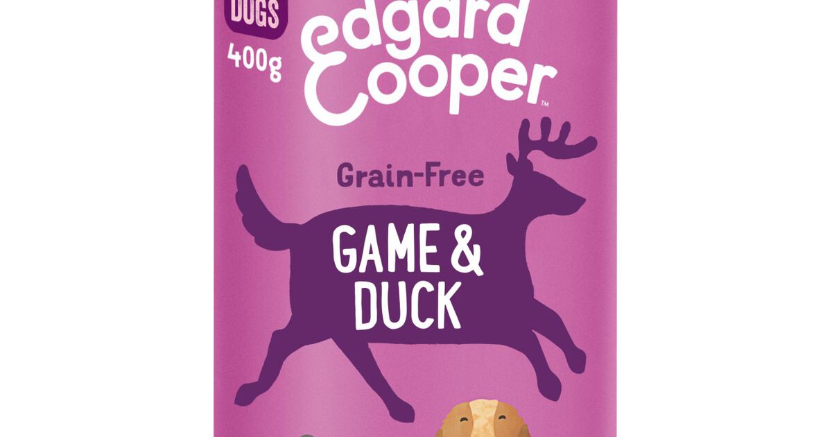 Edgard & Cooper Dog Adult Selvaggina e Anatra 400 gr | L'Isola dei Tesori