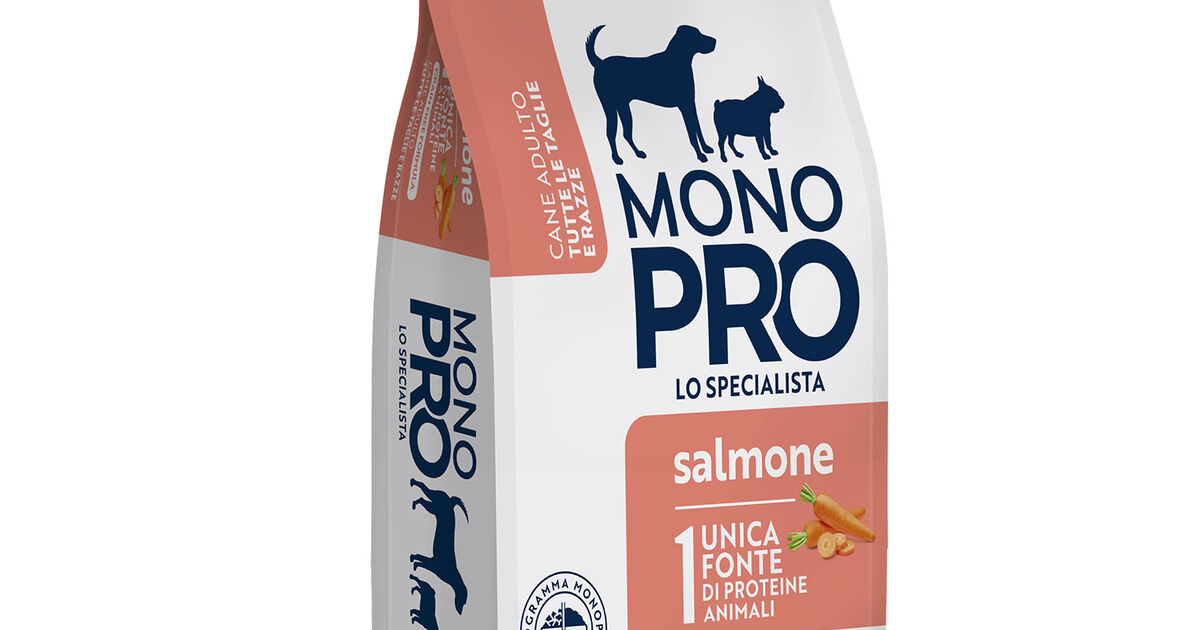 Monopro Dog All breeds Salmone 10 kg|L'isola dei Tesori
