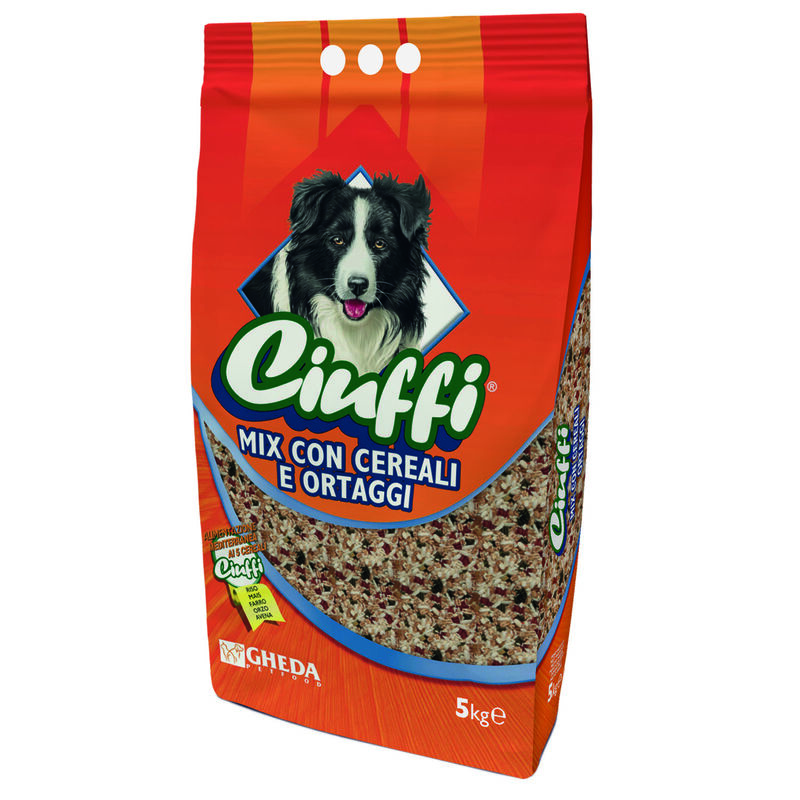 Ciuffi Mix cereali e ortaggi 5 kg | L'Isola dei Tesori
