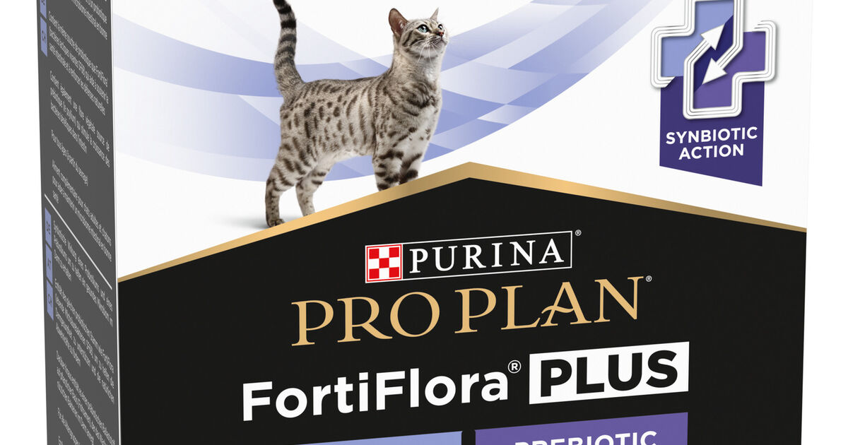 Purina Pro Plan Fortiflora Cat Plus Symbiotic 30x1,5g| L'Isola Dei Tesori