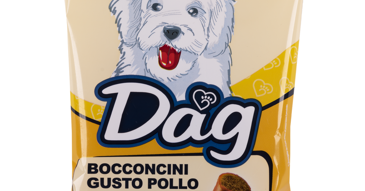 Dag Snack Bocconcini Pollo e Manzo 50gr|L'isola dei Tesori