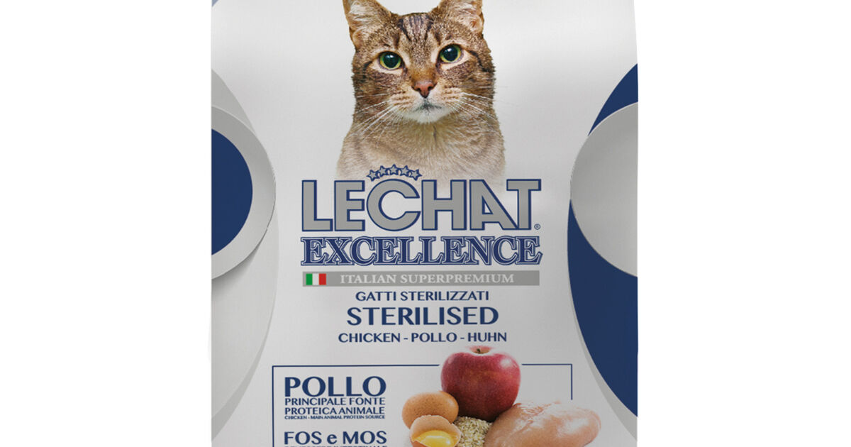 Lechat Excellence Cat Sterilised Pollo 400 gr| L'Isola dei Tesori
