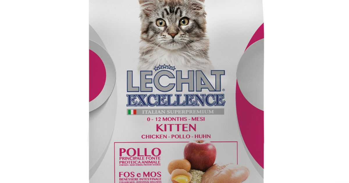 Lechat Excellence Cat Kitten Pollo 400 gr| L'Isola dei Tesori