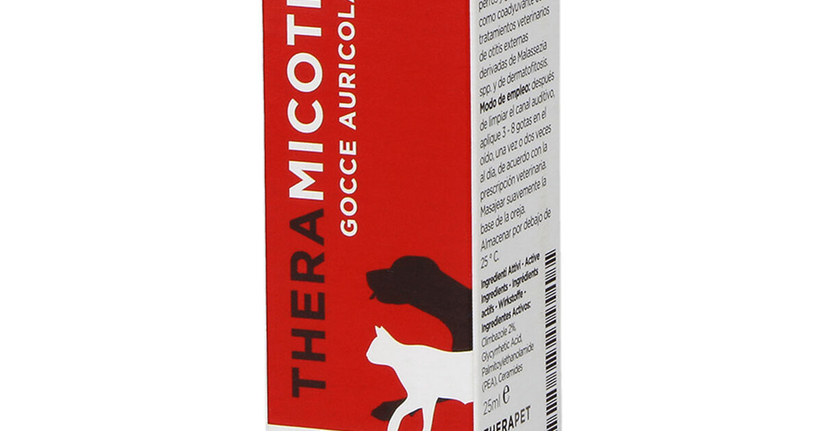 Therapet Theramicotic Gocce auricolari 25ml|L'Isola dei Tesori