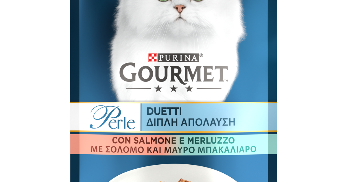 Purina Gourmet Perle Duetti Cat Adult con Salmone e Merluzzo 85 gr