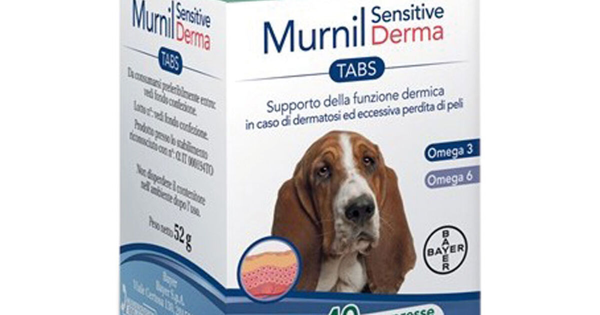 Murnil Sensitive Derma Tabs 40 compresse 52 gr |L'Isola dei Tesori
