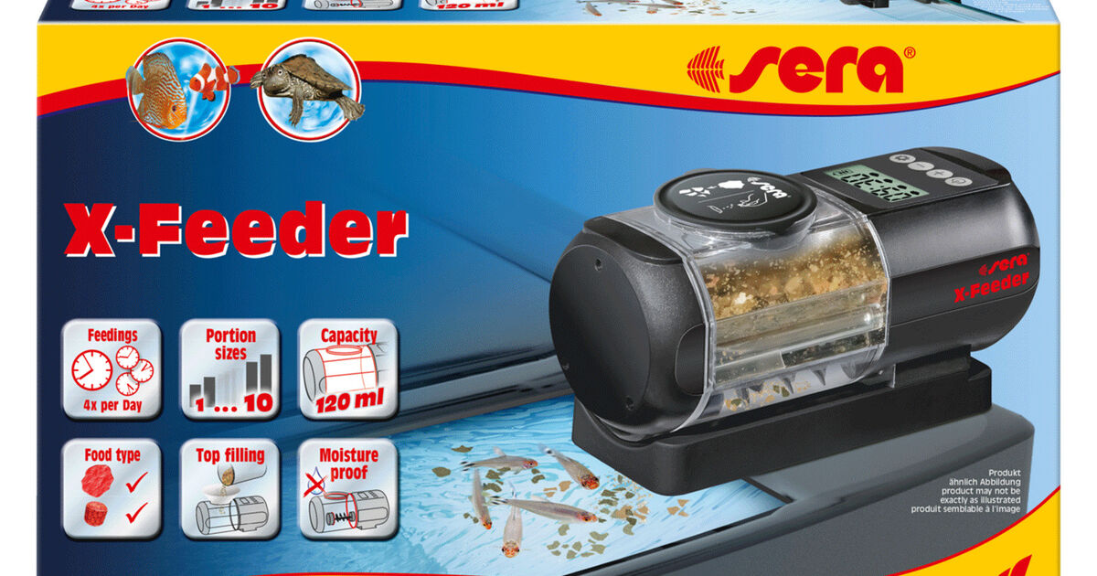 Sera Distributore automatico di mangime X-Feeder| L'Isola dei Tesori