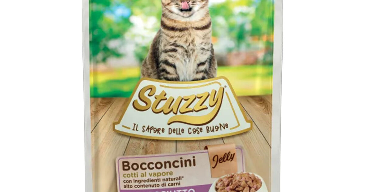 Stuzzy Cat Bocconcini con Prosciutto e Vitello in Gelatina 85 gr|L ...