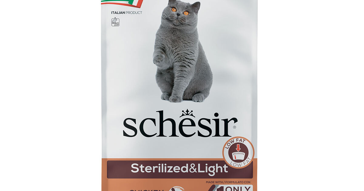 Schesir Cat Sterilized Pollo 10kg | L'Isola dei Tesori