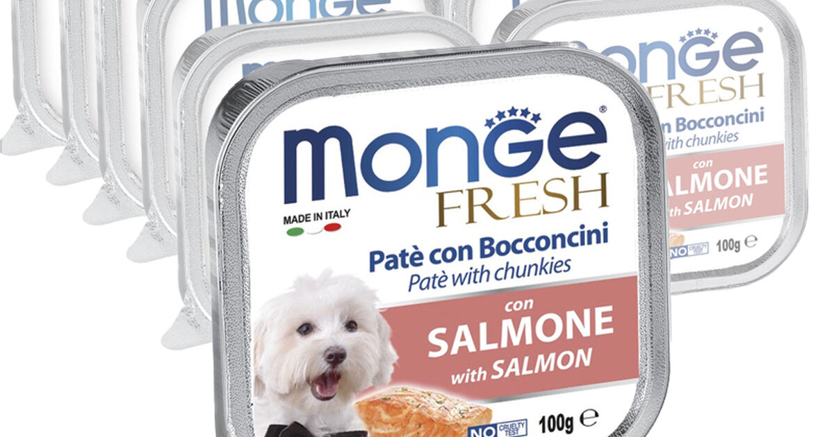 Monge Fresh Salmone 100 gr | L'Isola dei Tesori