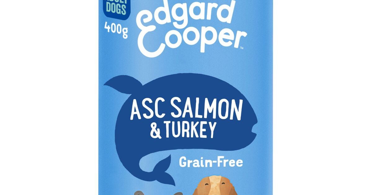 Edgard & Cooper Dog Adult Salmone e Tacchino 400 gr | L'Isola dei Tesori