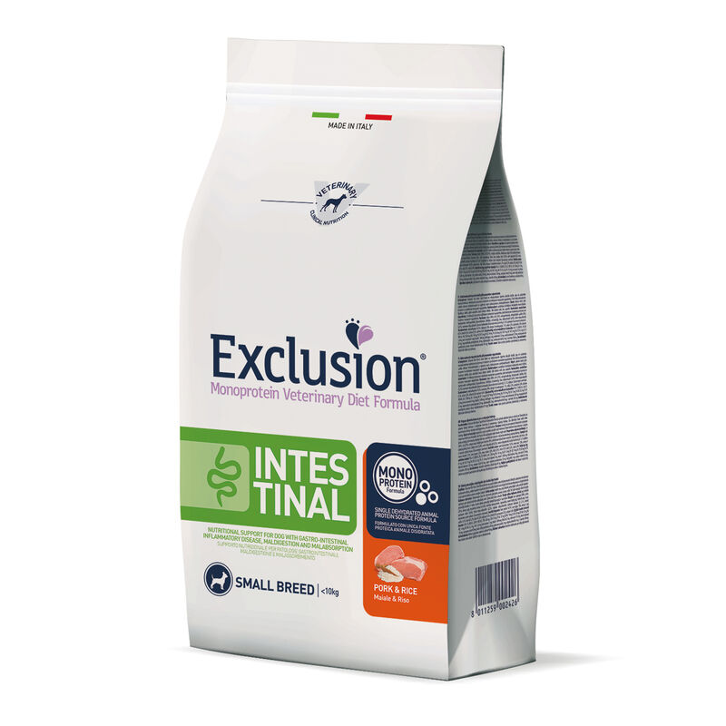 Exclusion Monoproteico Cane Piccola 2kg | L'Isola dei Tesori