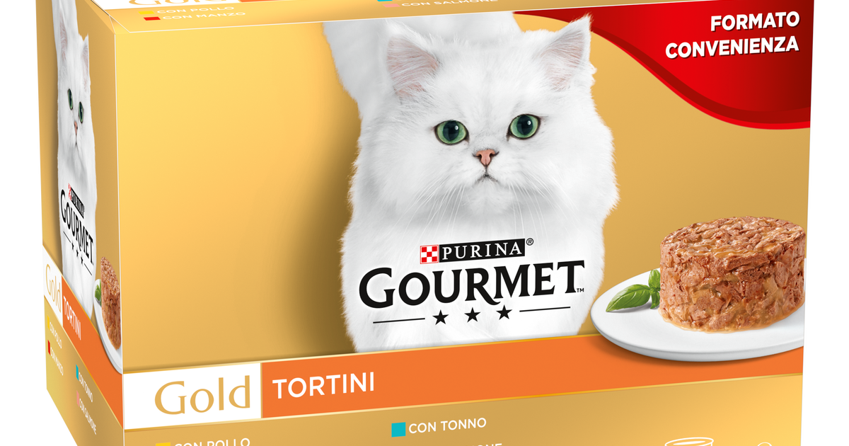 Gourmet Gold Cat Adult Tortini 24x85 gr|L'Isola dei Tesori